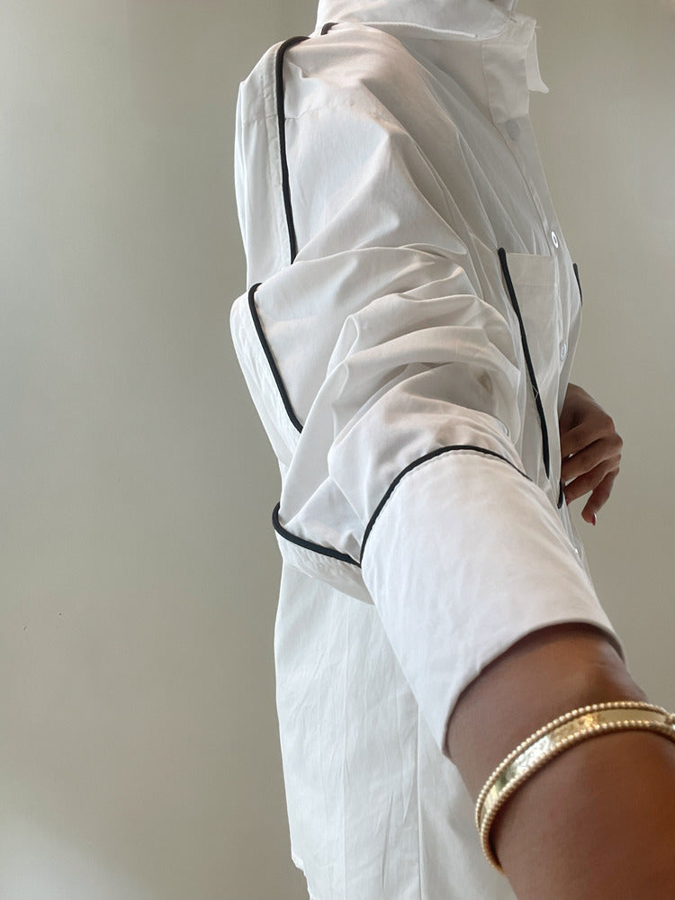 2 POCKET SHIRT WITH LINING بلوزة – Noma Dress Bar